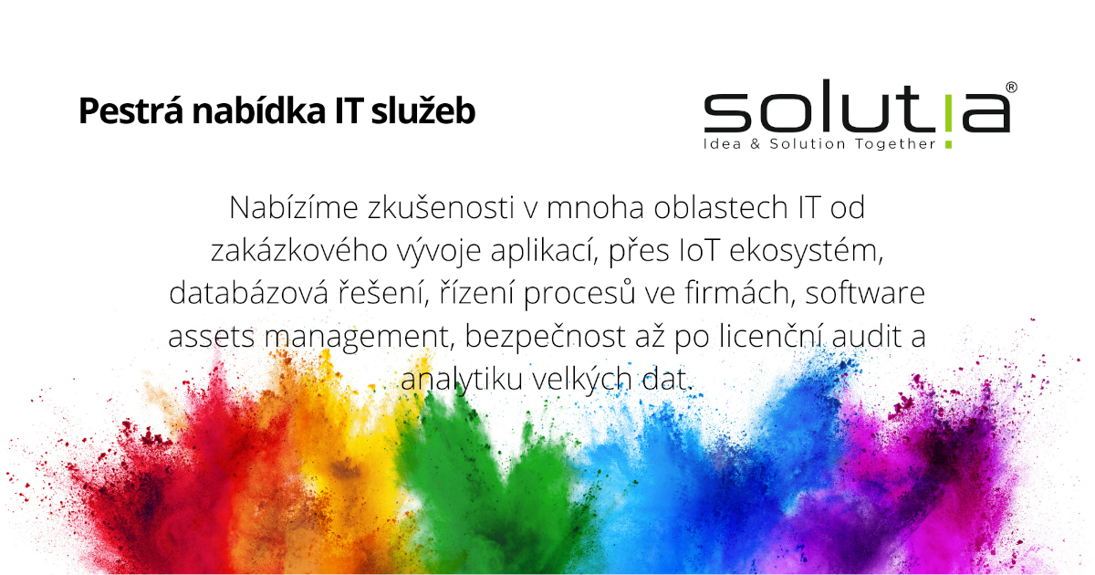 Vítáme Vás na stránkách společnosti Solutia s.r.o.