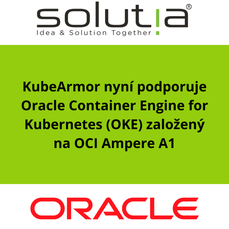 Oracle Container Engine for Kubernetes - Solutia s.r.o.